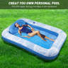 Utibia Inflatable Pool Floats, Tanning Pool Lounger Float - 4 in 1 Sun ...