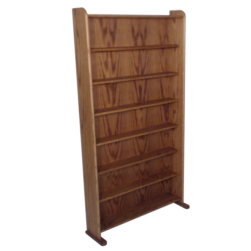 Rebrilliant Shelf-Style Wooden DVD/VHS Rack - 07 Series & Reviews | Wayfair