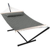 Arlmont & Co. Alondra Steel Standard Hammock Stand & Reviews | Wayfair