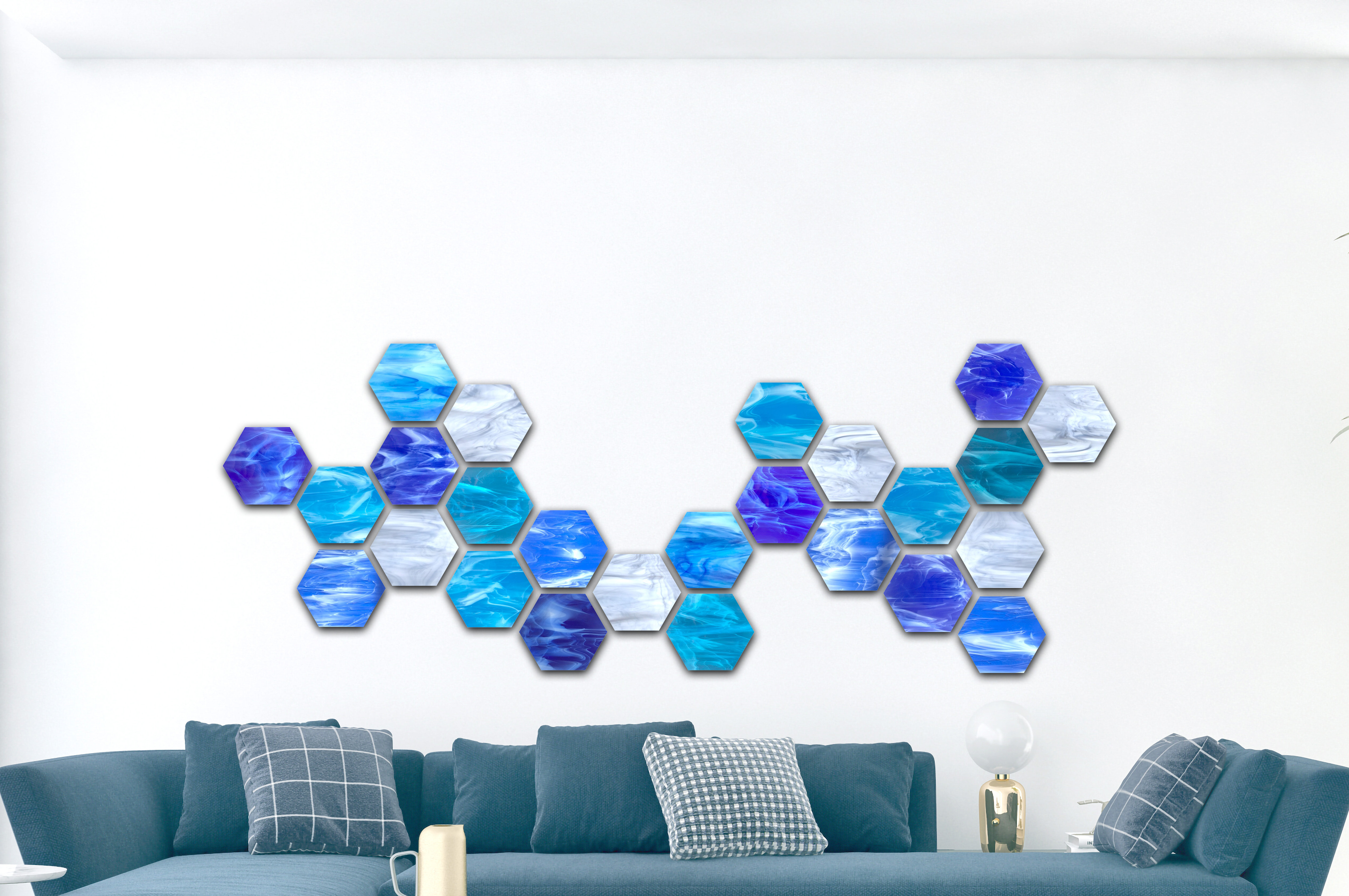 Karo Studio 25 Piece Water Glass Wall Décor Set | Wayfair