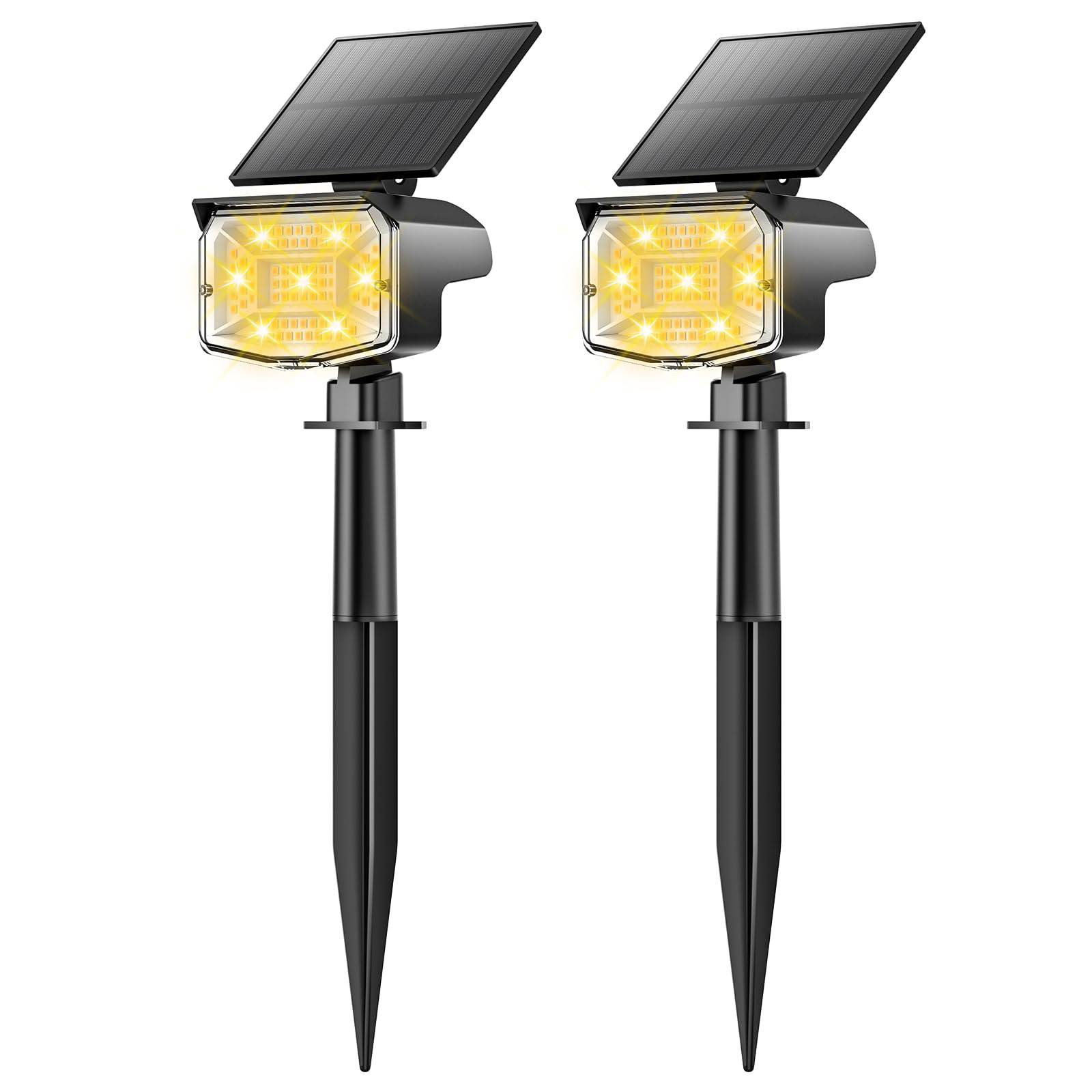 ACTONIM 2 Pack Solar Spot Lights Outdoor | Wayfair