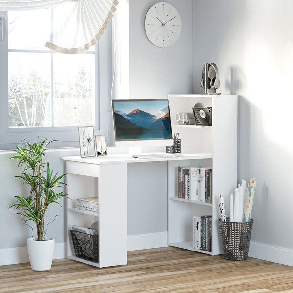 Ebern Designs 120Cm W Rectangular Computer Desk | Wayfair.co.uk