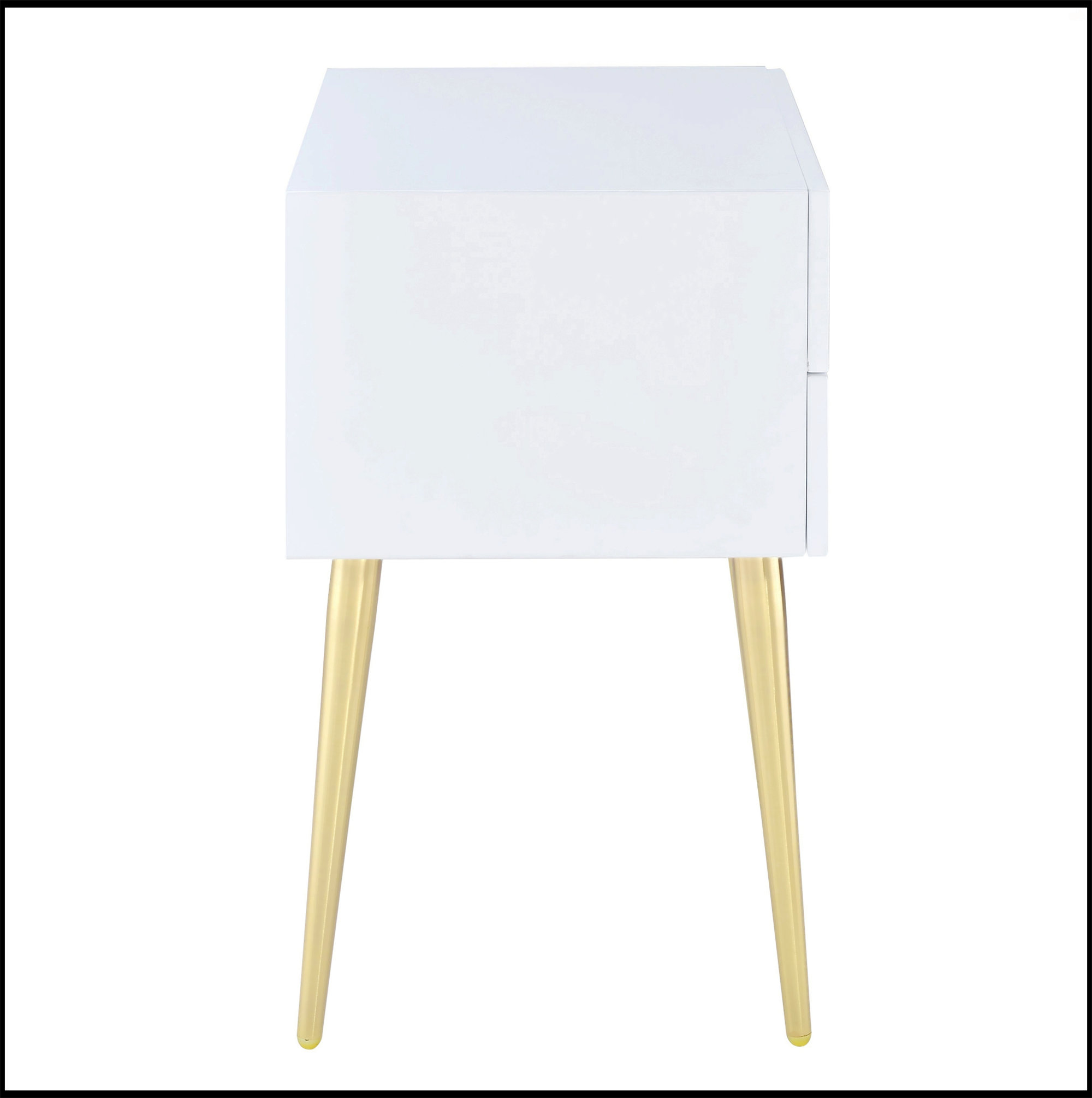 Mercer41 Side Table With 2 Drawer | Wayfair