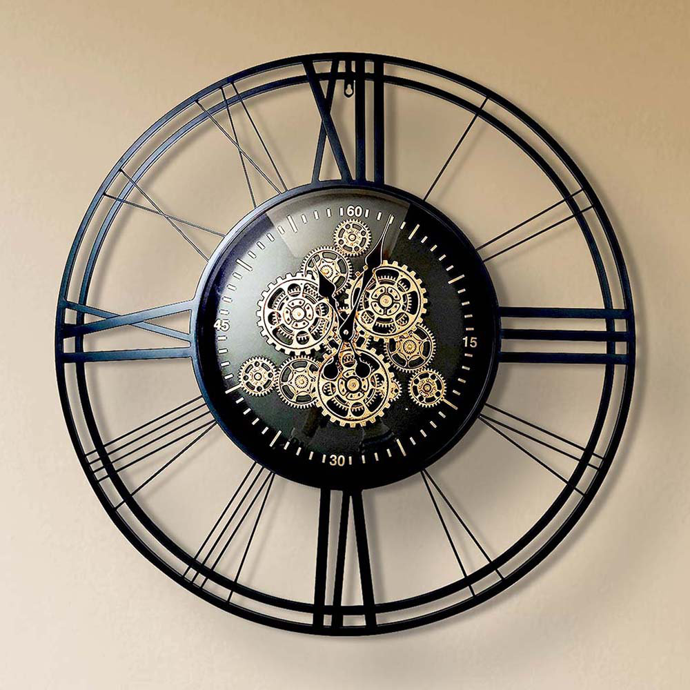 Trent Austin Design Sandown 80cm Living Room Wall Clocks with Glass ...