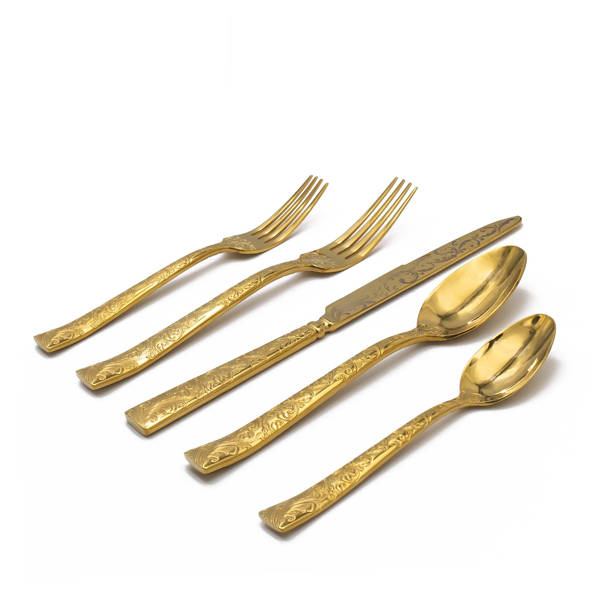 Godinger Silver Art Co Hillcrest 12 Piece Gold Rim Dinnerware Set ...