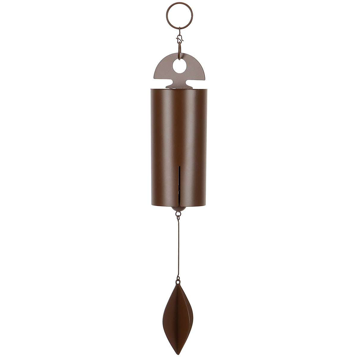 Arlmont & Co. Saito 14" Antique Copper Wind Chimes Windbell | Wayfair