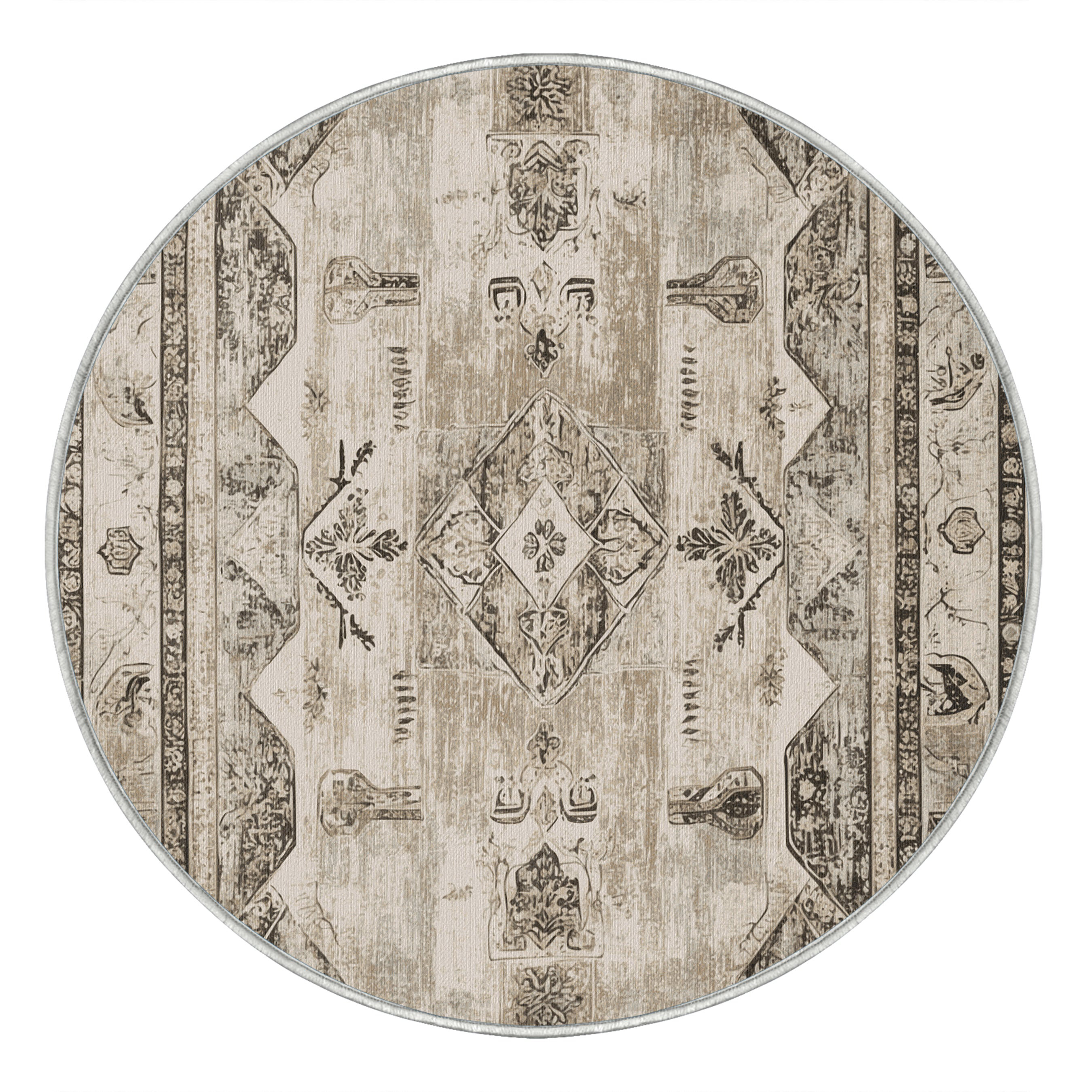 Bungalow Rose Fabled Harmony Rug | Wayfair