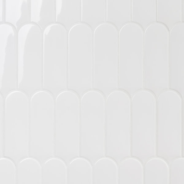 Bond Tile Carrelage mural en céramique polie à échelle de poisson 2,83 ...