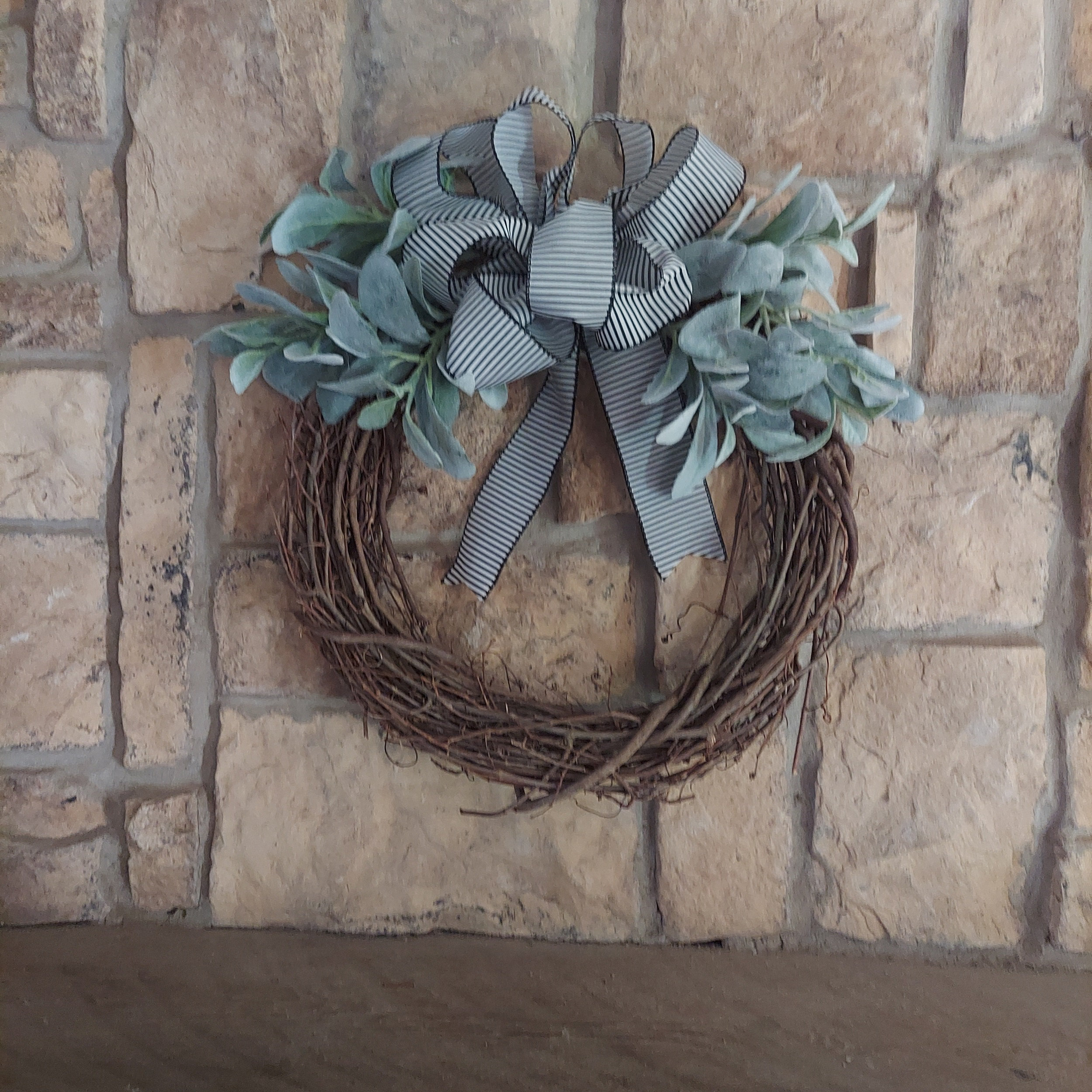 Primrue Lamb's Ear 18" Greenery Wreath - Wayfair Canada