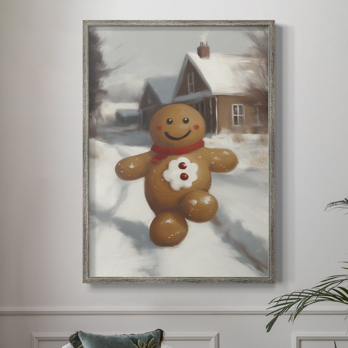 The Holiday Aisle® Christmas Holiday Art -Series 2-CDXIX Framed Print ...