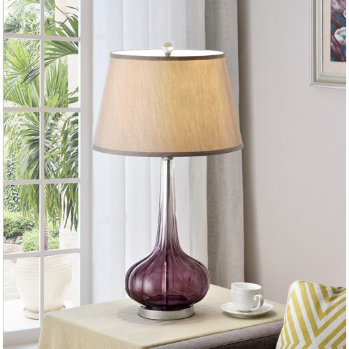 Purple Table Lamps You'll Love | Wayfair