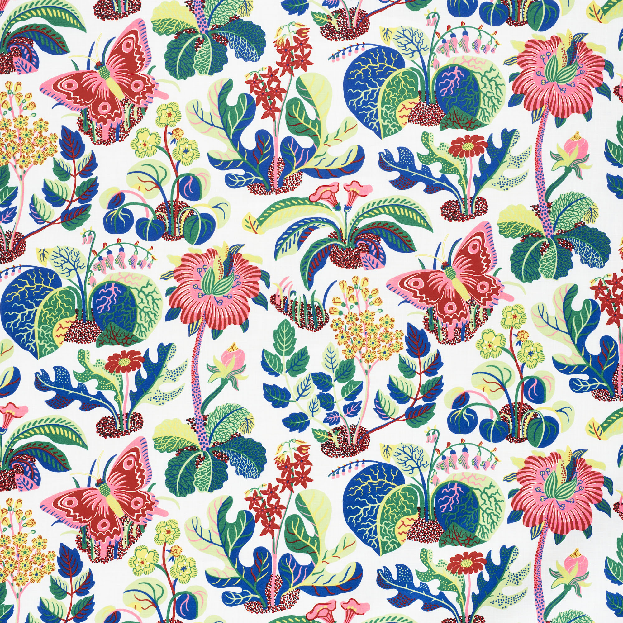Schumacher Exotic Butterfly Indoor/Outdoor Fabric | Wayfair