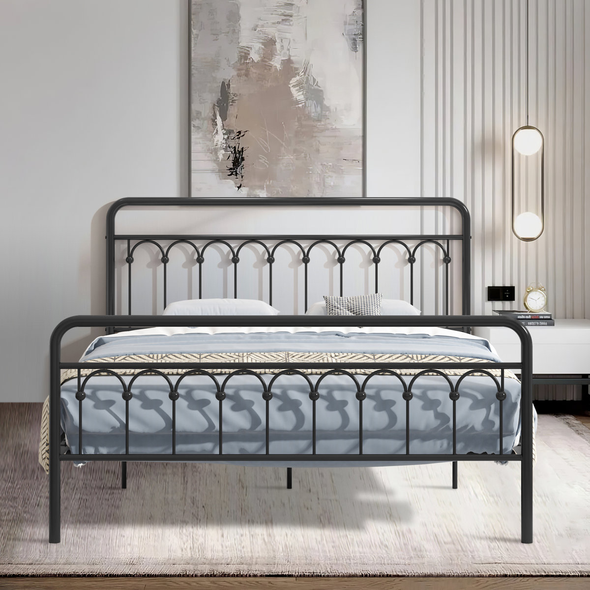 August Grove® Brenai Queen 43.3'' Bed Frame & Reviews | Wayfair