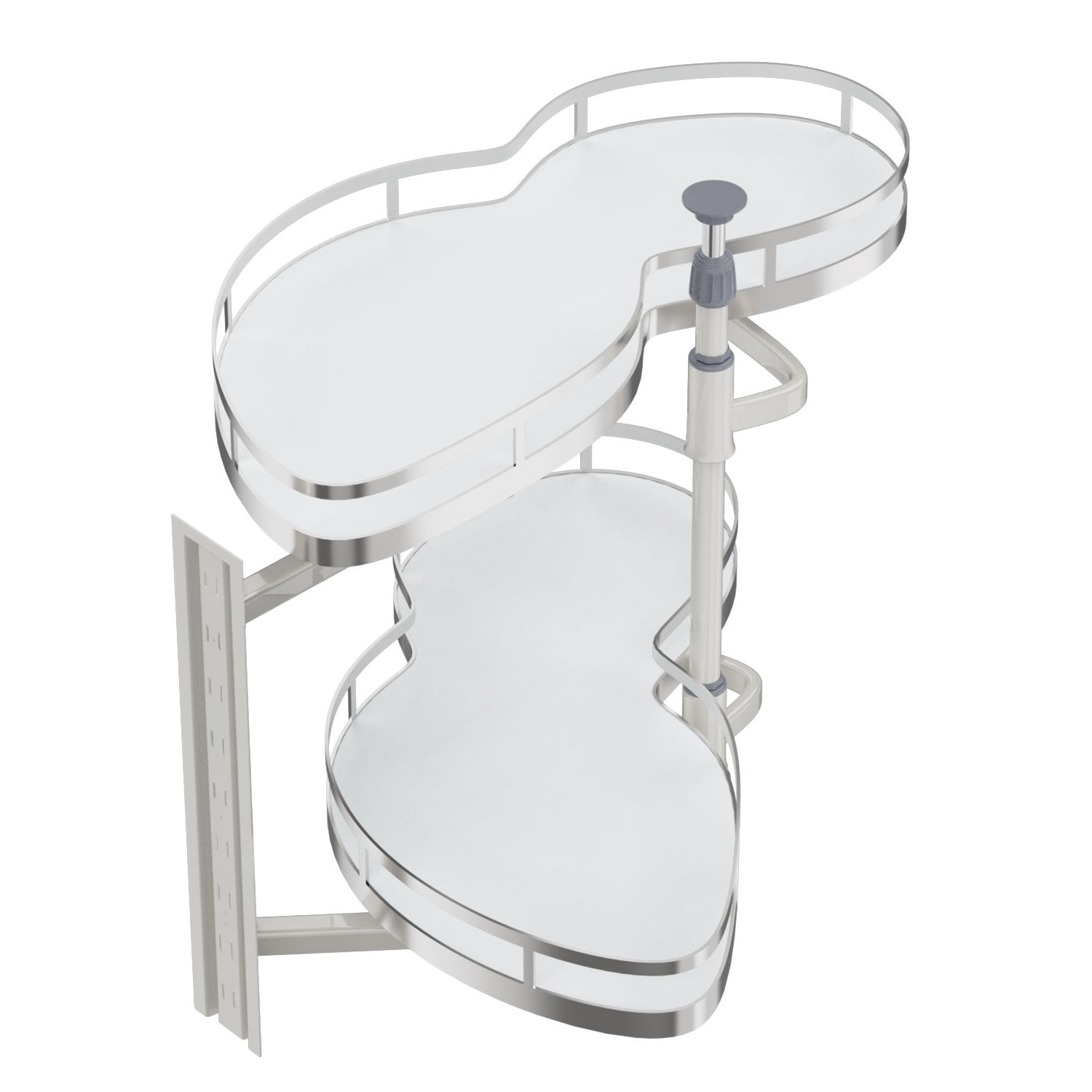 KPAIDA Steel Adjustable Bind Corner Cabinet Organizer - Wayfair Canada