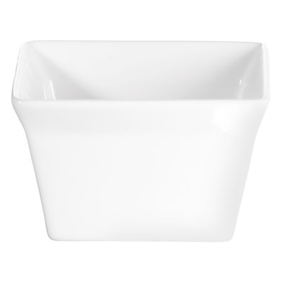 ASA Selection 250 ° C soufflé mold, square, porcelain, white, 200ml ...