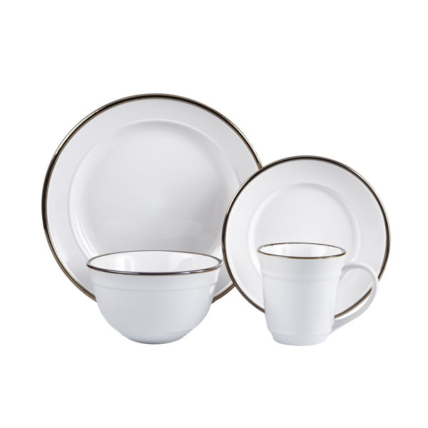 Elle Decor Stoneware Dinnerware - Set of 16 & Reviews - Wayfair Canada