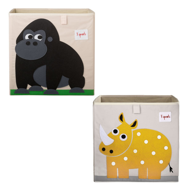 3 Sprouts Fabric Bin | Wayfair