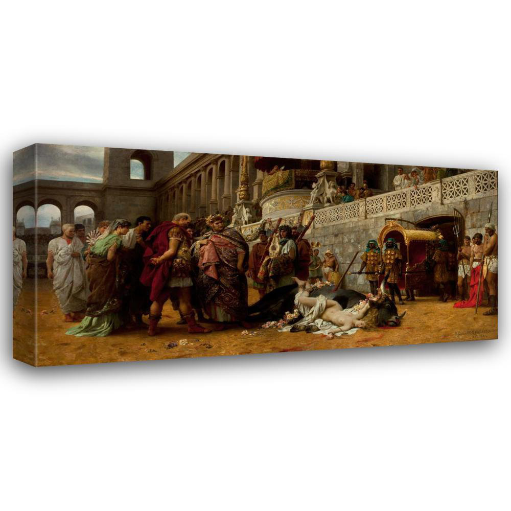 Astoria Grand "Christian Dirce" by Henryk Siemiradzki - Gallery Wrap ...