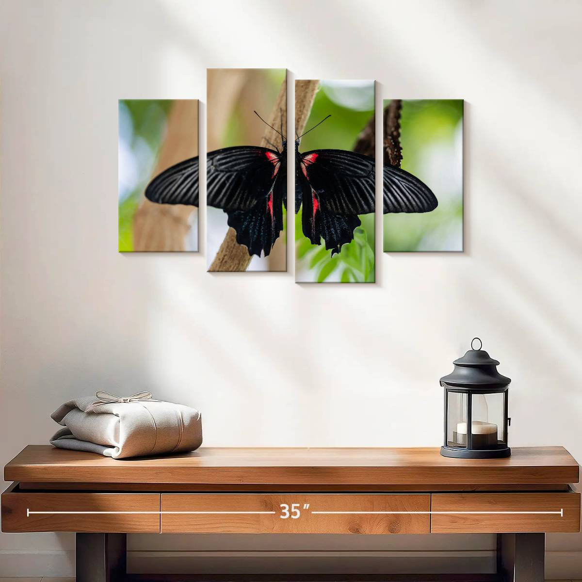 Ebern Designs Brampt Swallowtail Butterfly | Wayfair