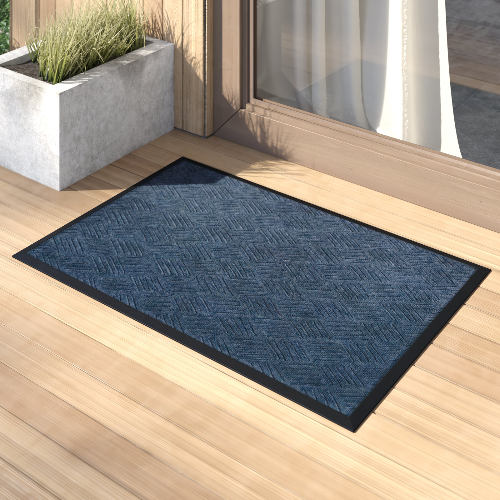 Lark Manor™ Ashel Rubber Non-Slip Indoor/Outdoor Door Mat & Reviews ...
