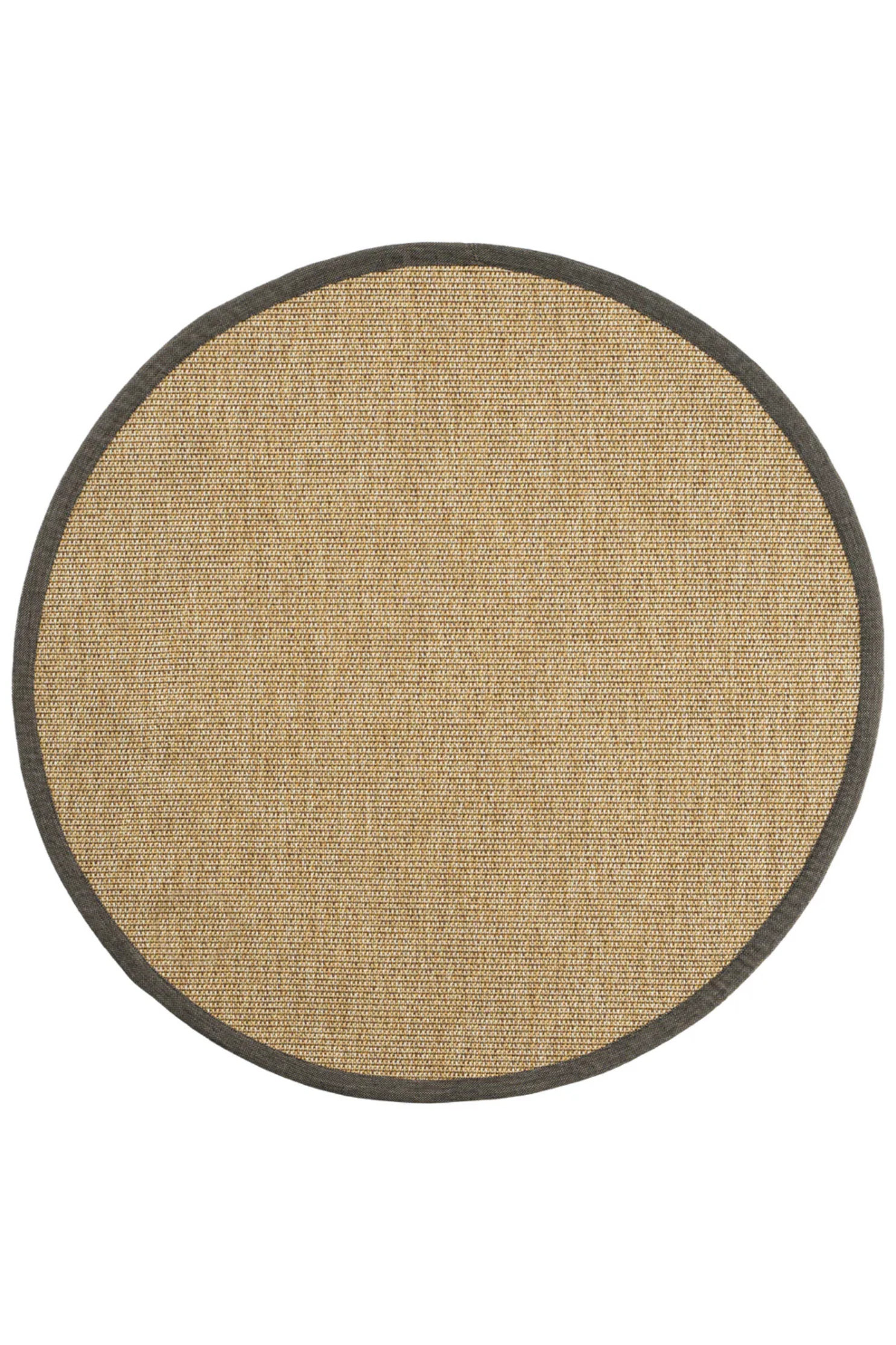 Rugpera Terazza Linen Monterey Border Round Sisal Rug | Wayfair