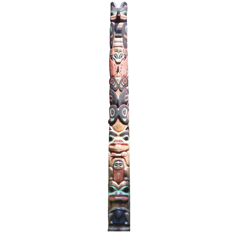 Wet Paint Printing K'alyaan Totem Pole Cardboard Cutout Standee Standup ...