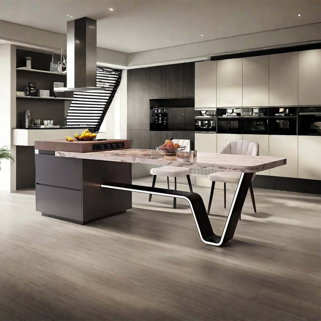 Hart Enjoy life Rock plate island and rock plate dining table - Wayfair ...