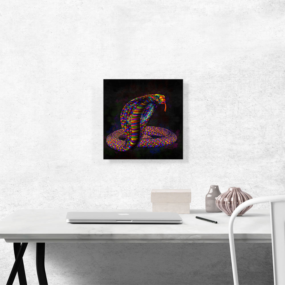 ARTCANVAS King Cobra Venomous Snake Canvas Art Print - Wayfair Canada