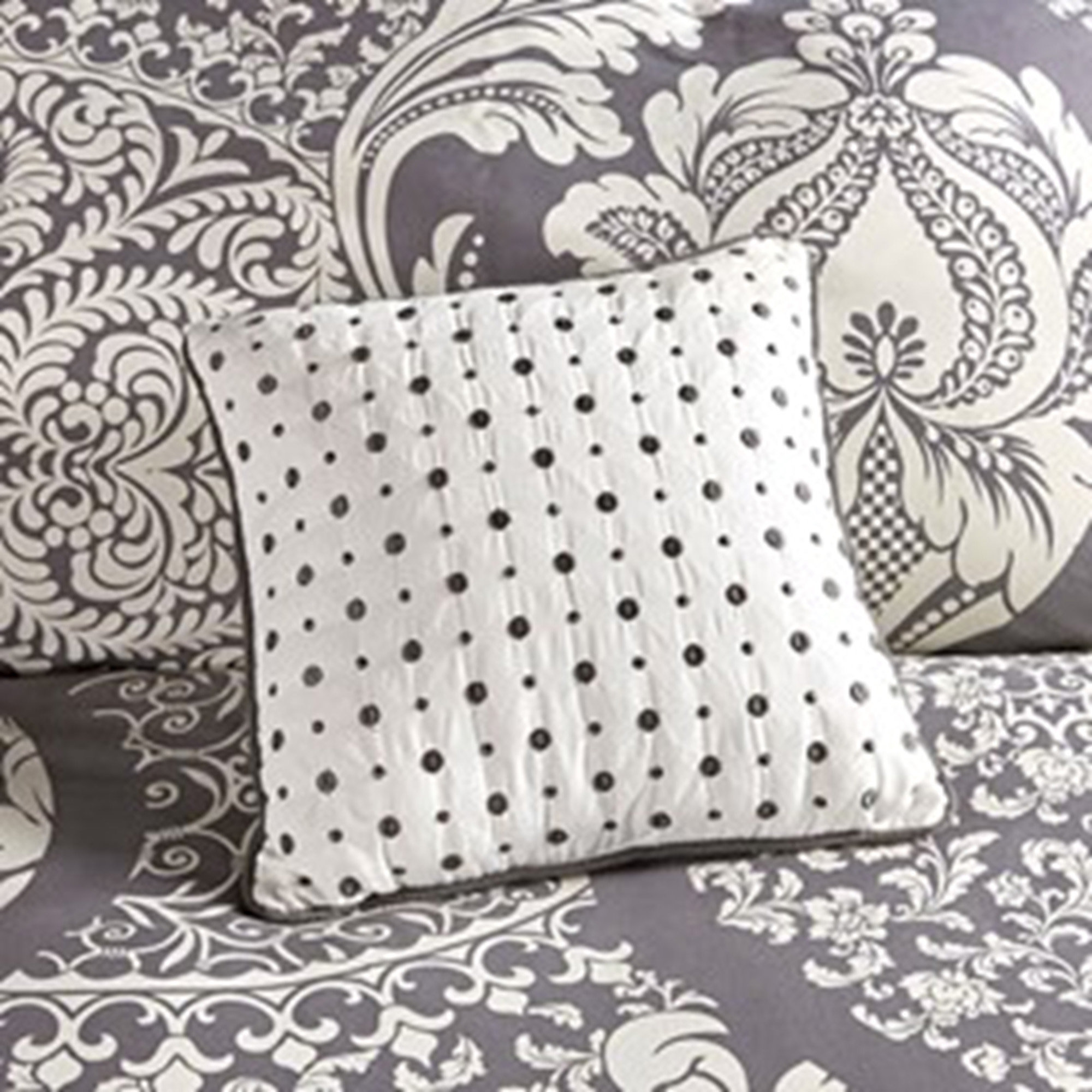 LIYU 7 Piece Cotton Printed Comforter Set Indigo - Wayfair Canada