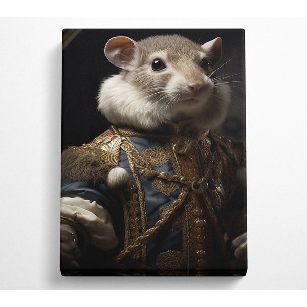 Bright Star Mouse Renaissance - Wrapped Canvas Art Prints | Wayfair.co.uk