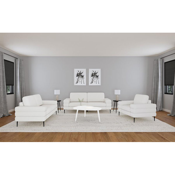 Ivy Bronx Dobson 3-pcs Living Room Set | Wayfair