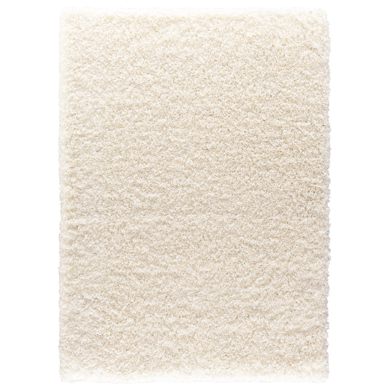 17 Stories Solid Colour Cream Area Rug & Reviews | Wayfair.co.uk