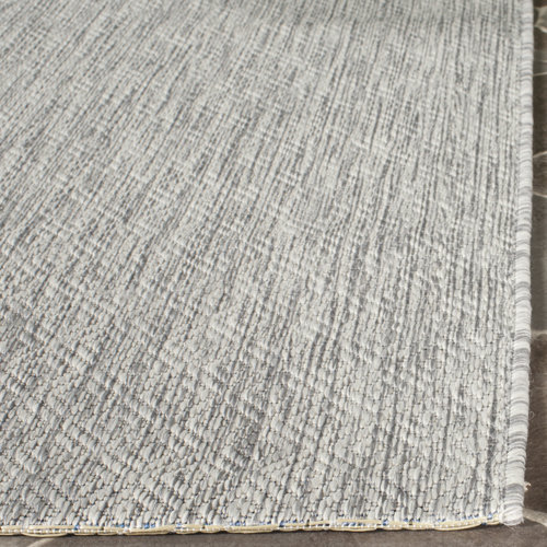 Greyleigh™ Davy Gray Indoor/Outdoor Rug & Reviews | Wayfair