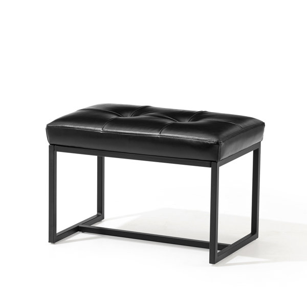 Wade Logan® Buren Iron Accent Stool & Reviews | Wayfair