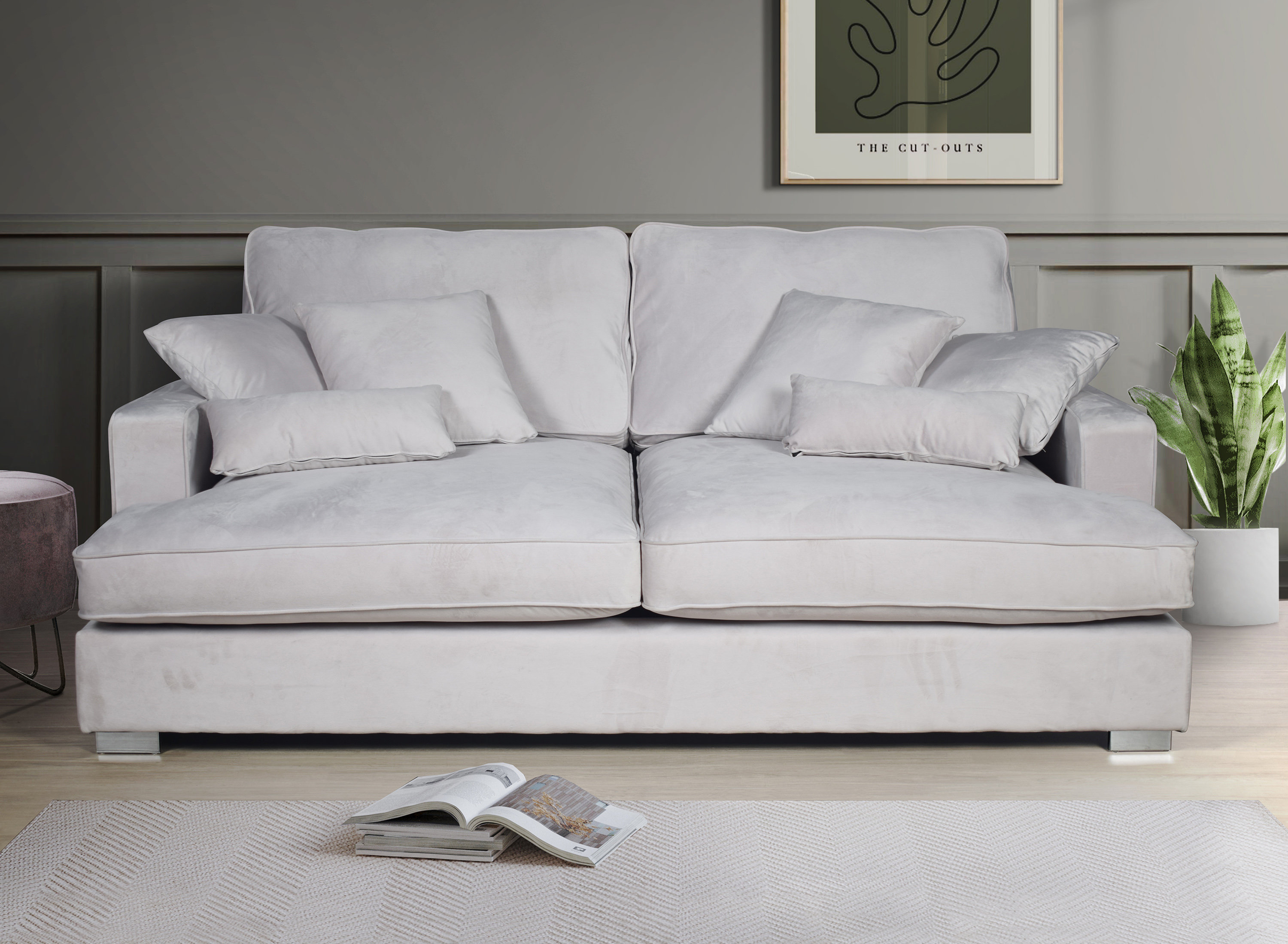 Mercer41 Jarreth 50.98" Upholstered Loveseat - Wayfair Canada