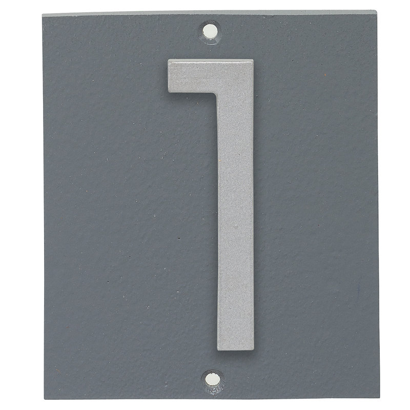 Montague Metal Products Rectangle Wall Plaque | Wayfair