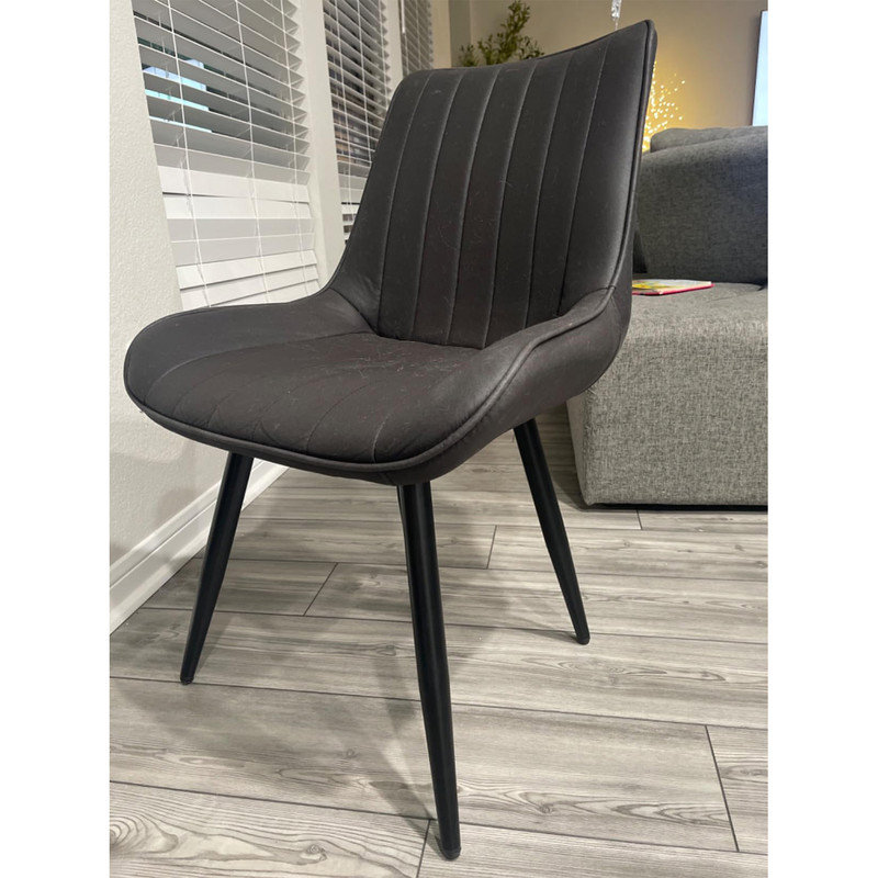 Corrigan Studio® Dining Chairs Set of 4, Comfy Dining Room Chairs with ...