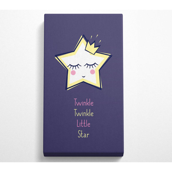 Happy Larry Twinkle Twinkle Wide - Wrapped Canvas Art Prints | Wayfair ...