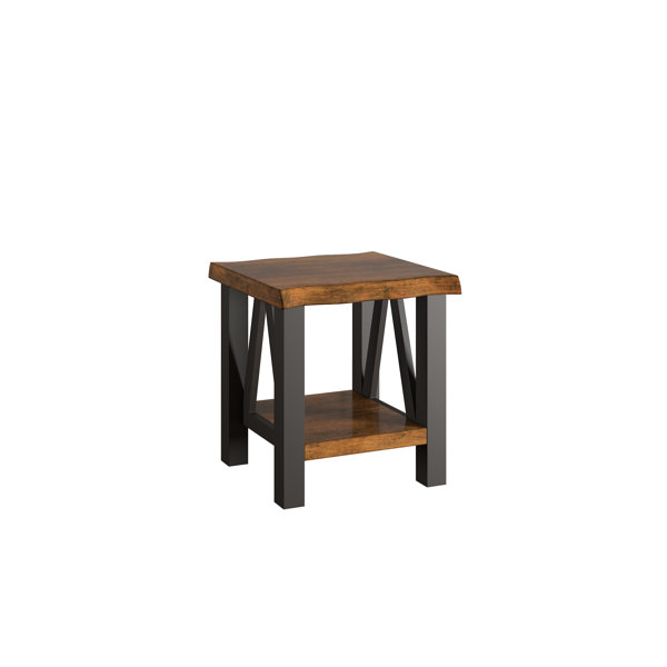 Three Posts™ Northam Trestle End Table with Storage & Reviews | Wayfair