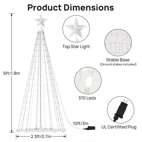 Lighted Lighted Displays Outdoor Christmas Decorations You'll Love ...