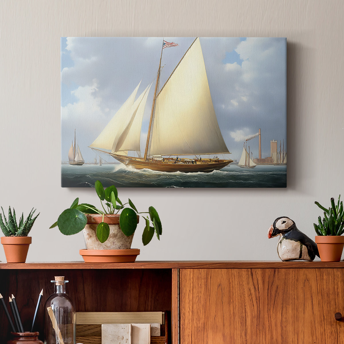 Breakwater Bay Nautical Landscape Series MXXV | Wayfair