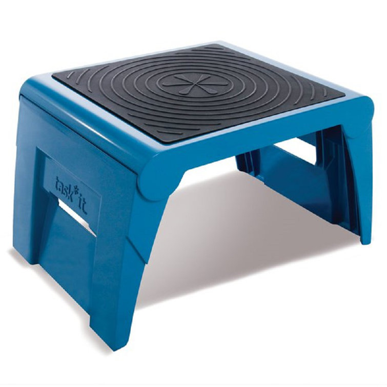 WFX Utility™ 1 - Step Plastic Lightweight Folding Step Stool | Wayfair