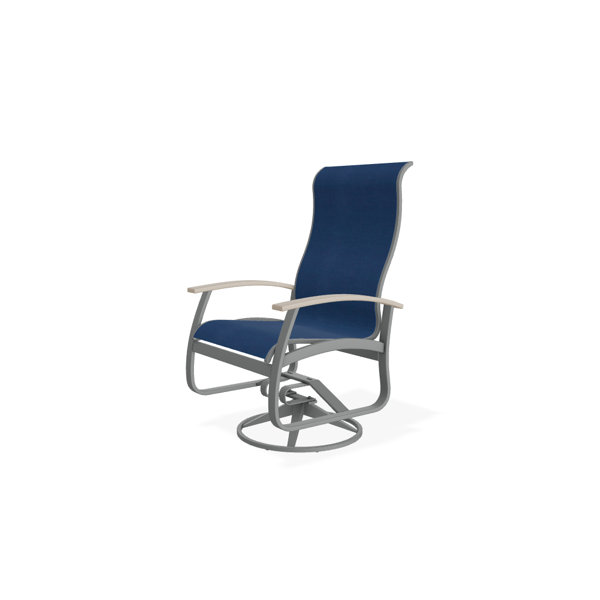 Telescope Casual Belle Isle Powder Coated Aluminum Outdoor Rocker Chair ...