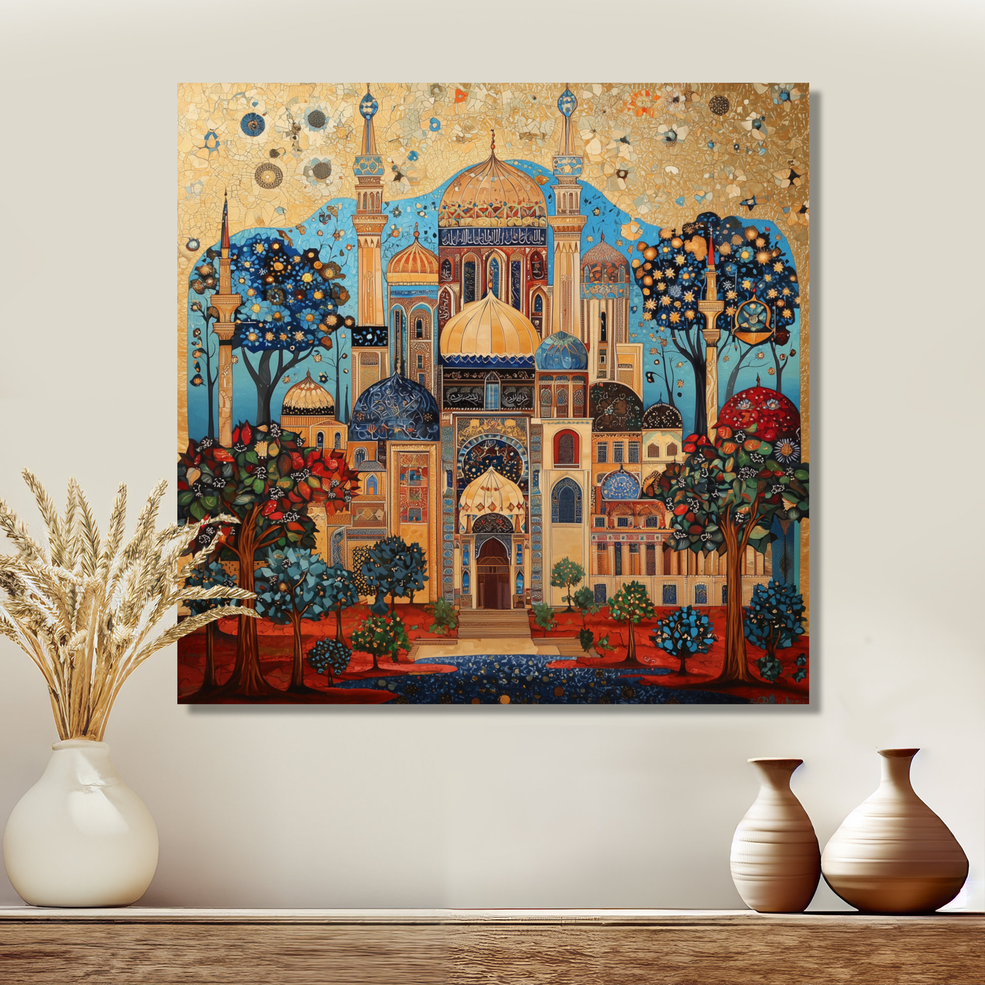 Astoria Grand Arabesque Cairo Egypt II - Islam Landscape Wall Art Print ...
