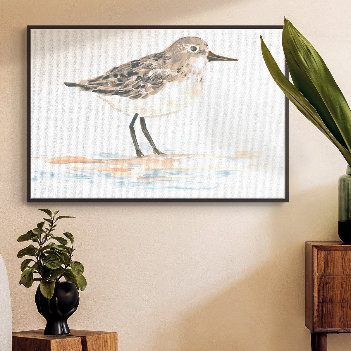 Wexford Home Pretty Piper I-Framed Gallery Wrapped Canvas - Wayfair Canada