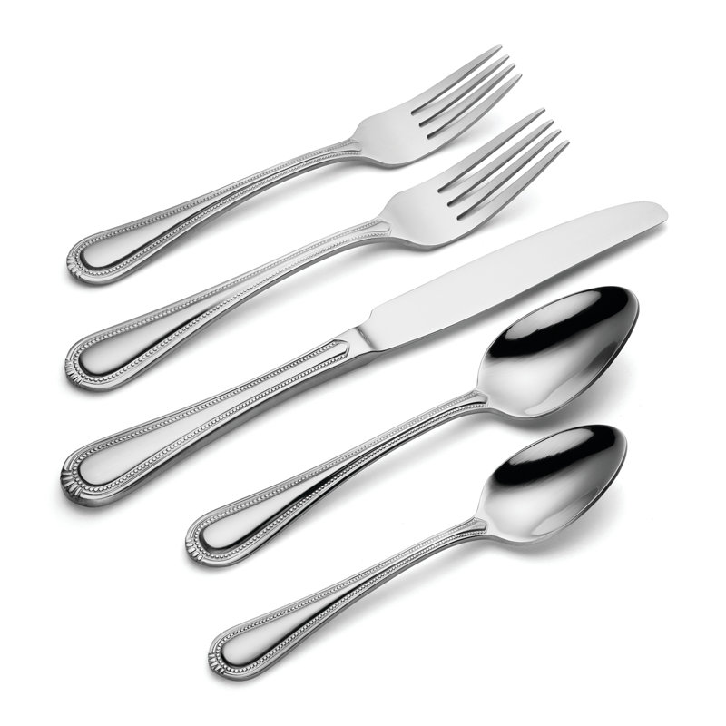 Oneida Countess 45 Piece Everyday Flatware Set, Service For 8 & Reviews ...