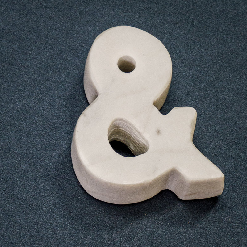 Ebern Designs "&" Letter Block | Wayfair