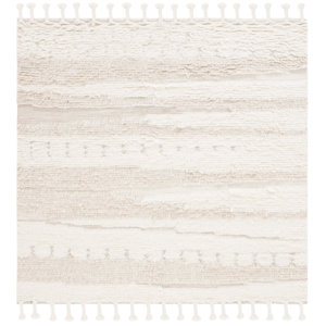 Dakota Fields Bouscat Handmade Flatweave Wool Beige/Ivory Rug & Reviews ...