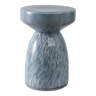 Orren Ellis Modern Ceramic Accent Table with Sculptural Hourglass ...