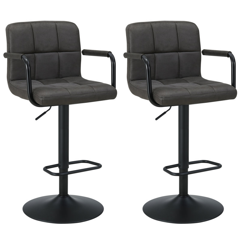 Latitude Run® Amjed Swivel Adjustable Height Stool & Reviews | Wayfair